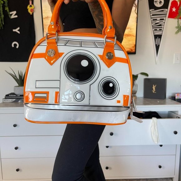 Loungefly | Bags | Lounge Fly Star Wars Bb8 Bowler Bag | Poshmark